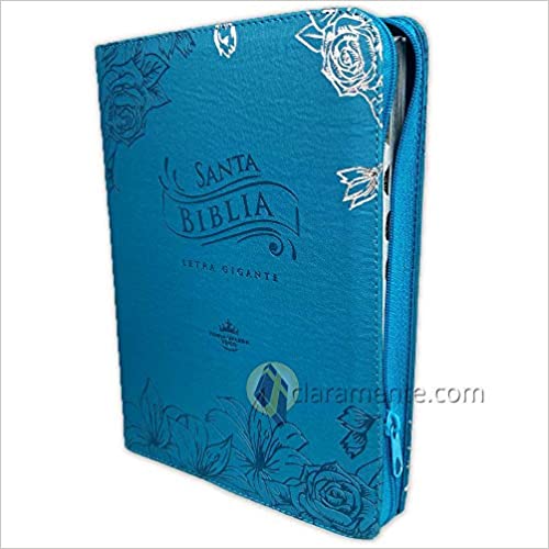 B. RVR60 letra gigante imit piel azul cierre/ind RVR085cZTILGi PJR – Libreria Maranatha